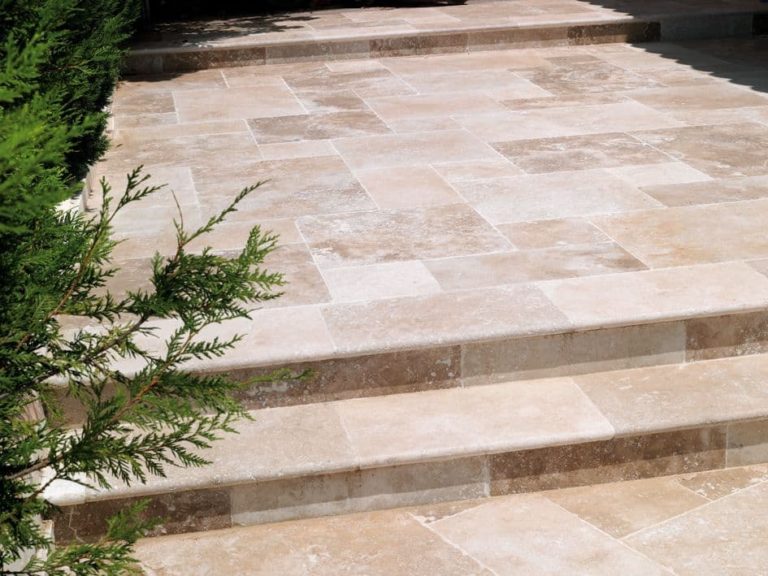 Travertin pierre naturelle VIEILLI Opus 4 Formats - 12MM - Tendance ...